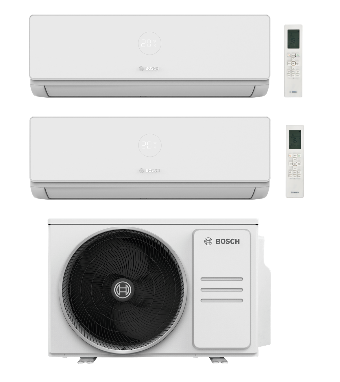 Bosch Multi Split Air Conditioner 4000i & 5000M Set – 2x 2.6 kW ...