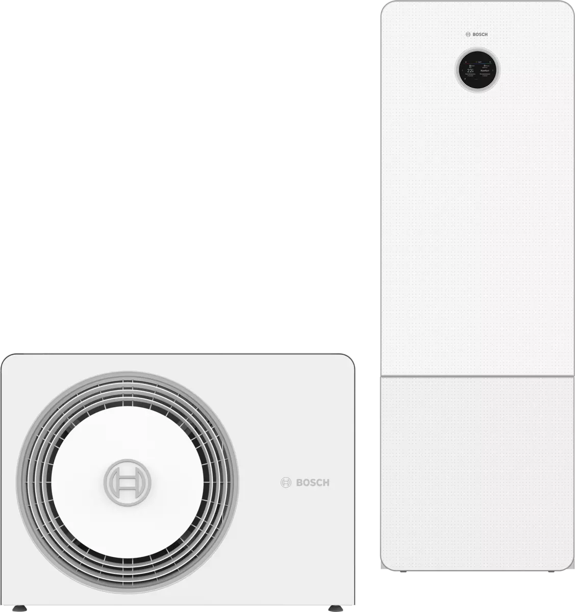 Monoblock air-water heat pump Bosch Compress 6800 AW 11.6 kW / 9.6 kW ...